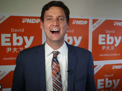 David Eby poverty pimp premier of BC